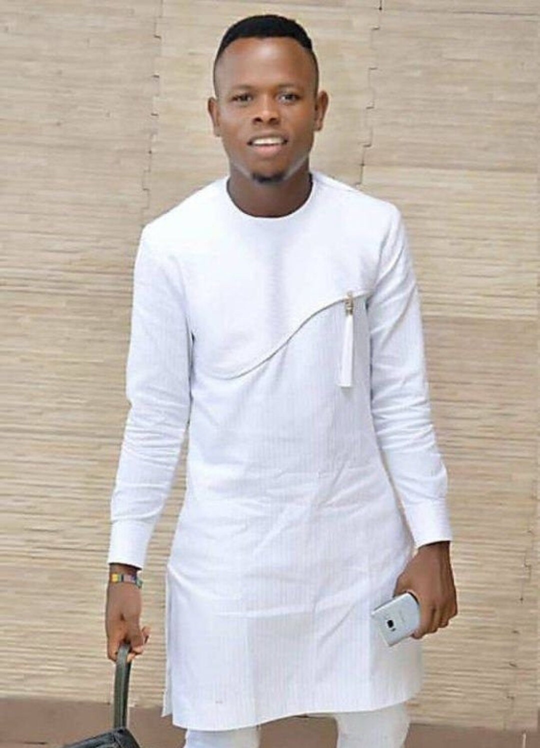 All White/african Men Wedding/ Dashiki/ African Wedding Suit/african ...