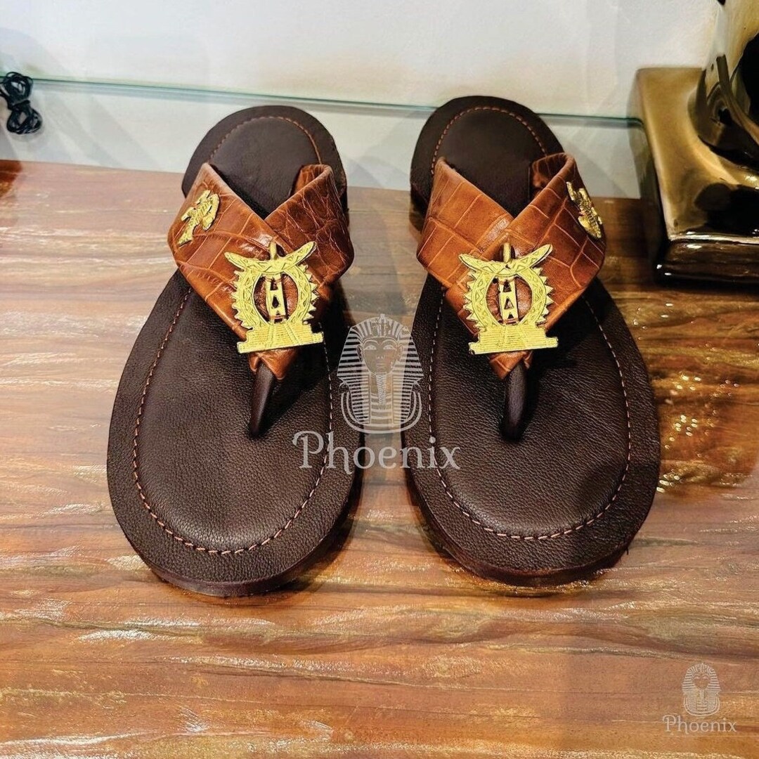 Ahenema Slippers, African Slippers, Slippers, Cross Slippers, African ...