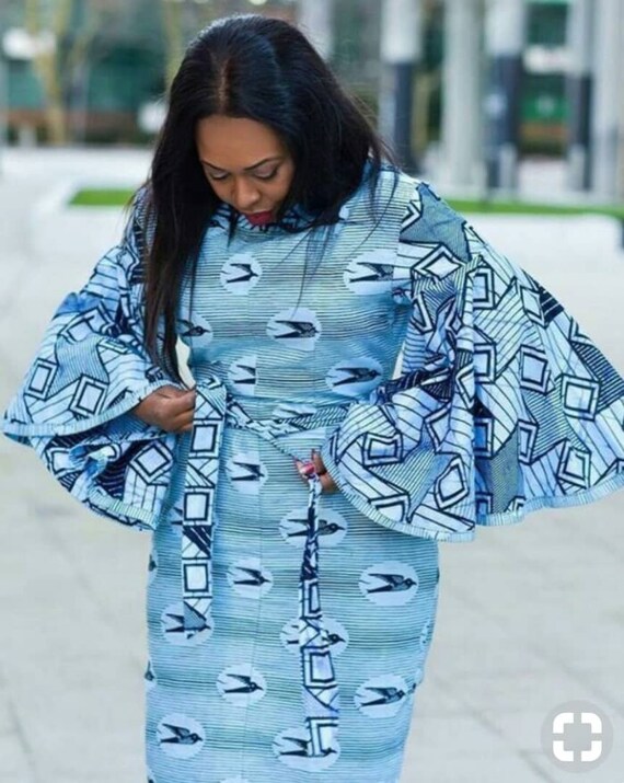 African women's dress Dashiki prom dress bespoke dashiki | Etsy