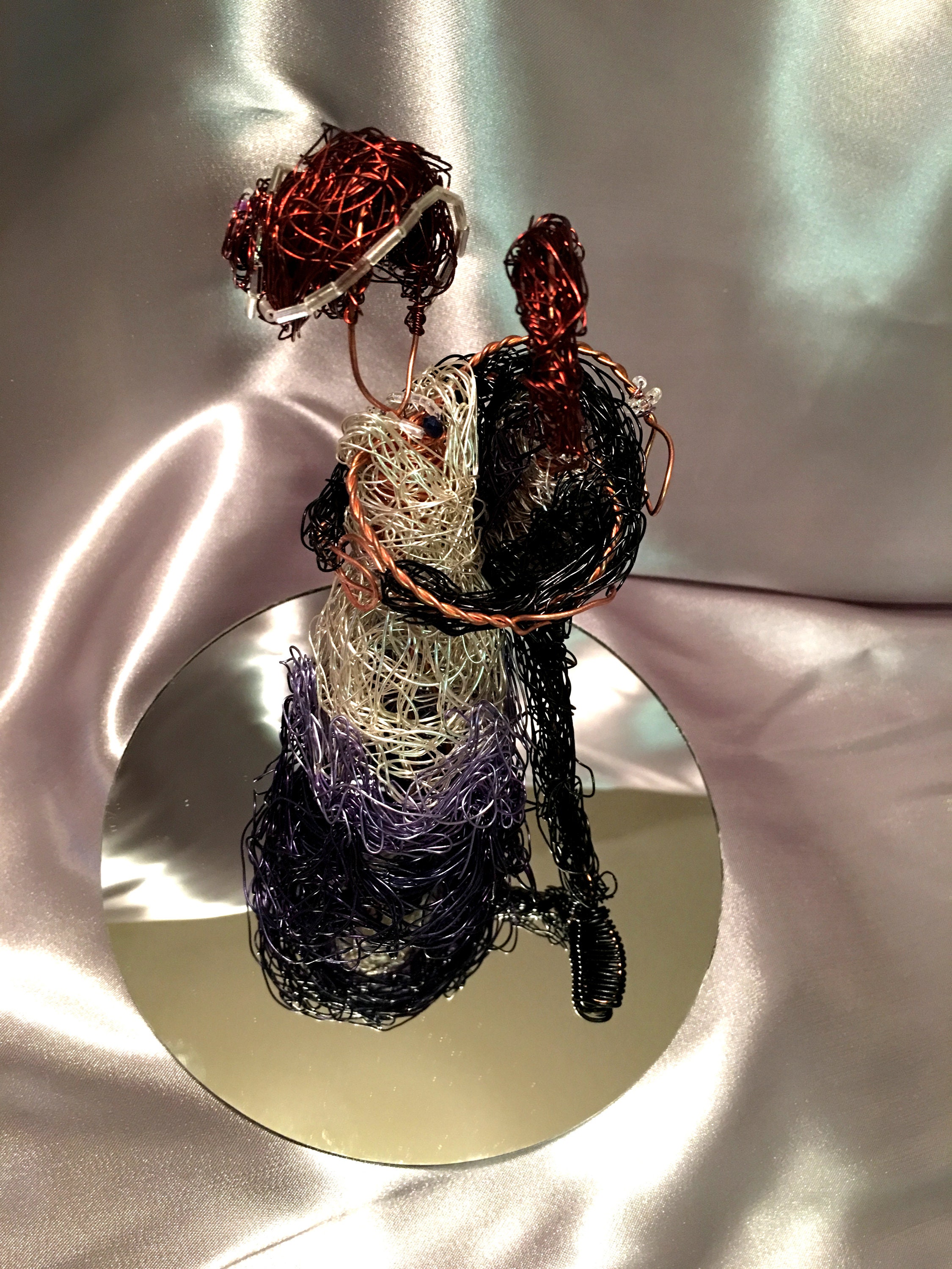 Pretty in Purple , Wedding Cake Topper , Unique Wedding Cake Topper ...