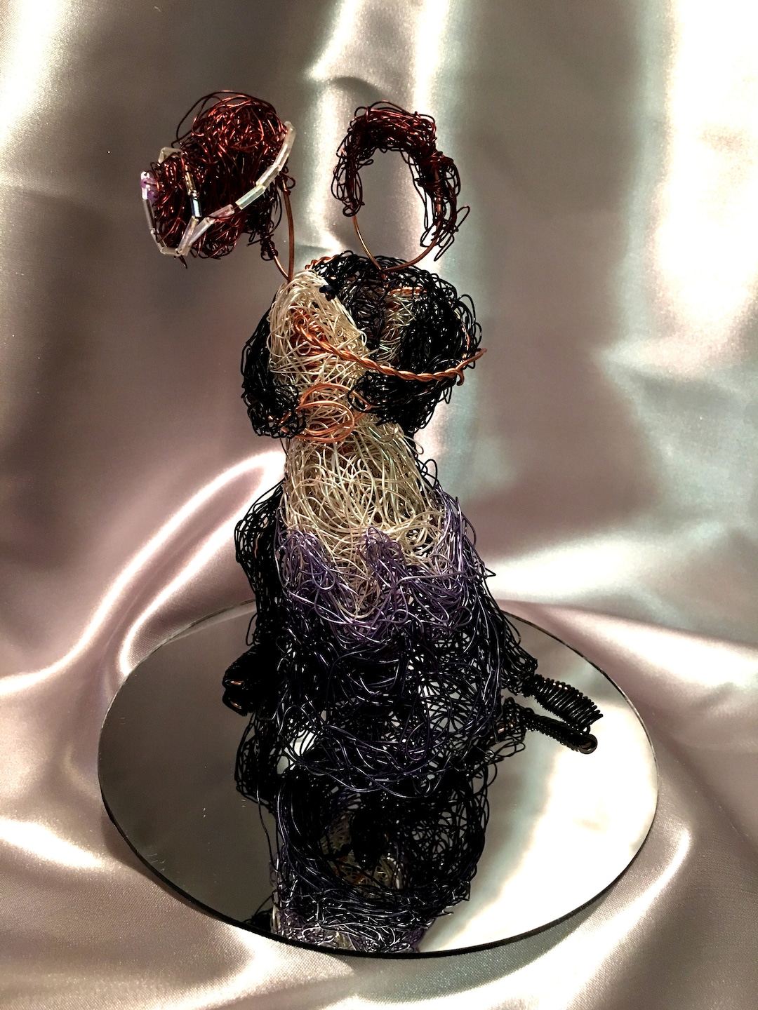 Pretty in Purple , Wedding Cake Topper , Unique Wedding Cake Topper ...