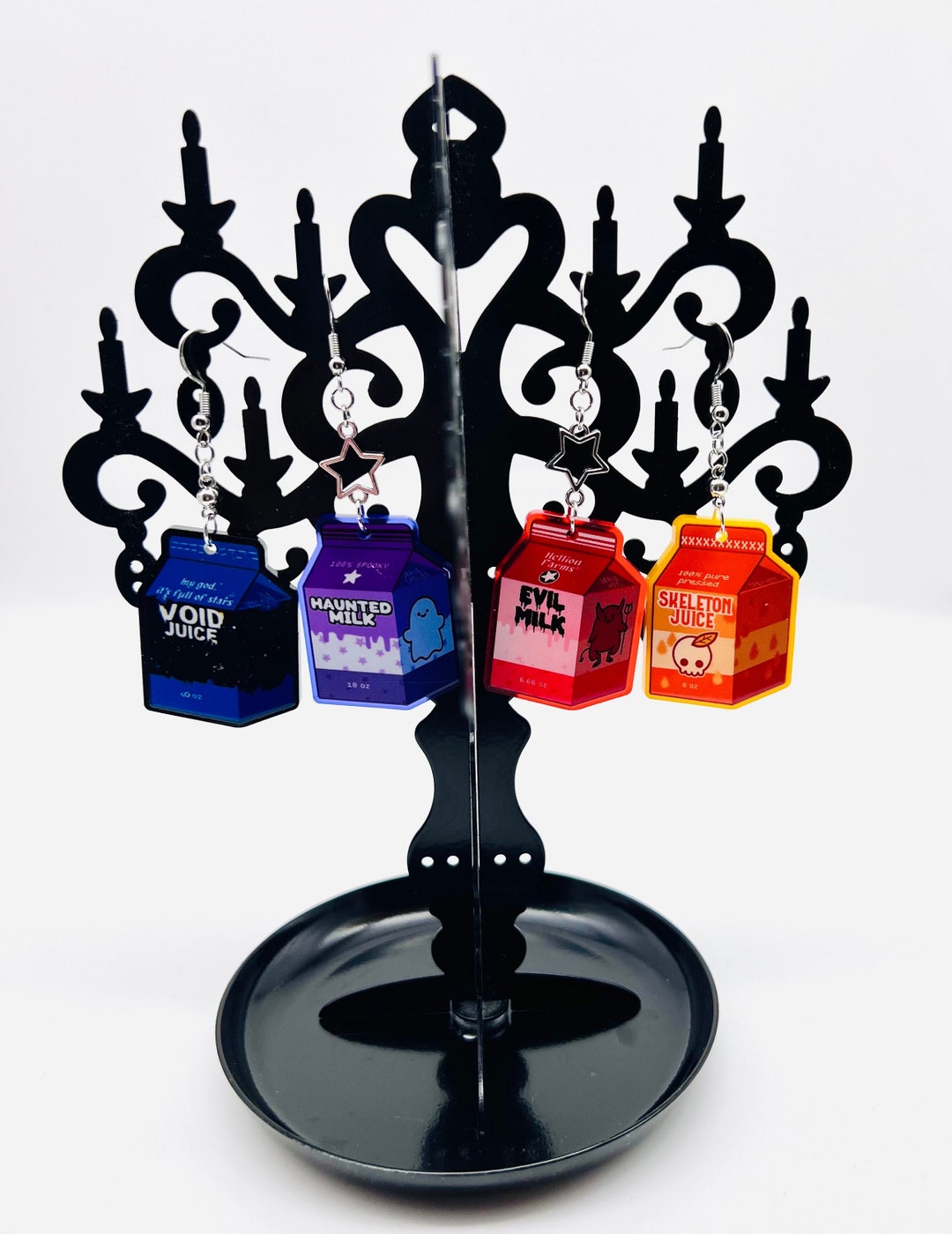 Abnormal Juice & Milk Carton Earrings - Etsy UK