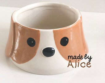 Spaniel bowls | Etsy