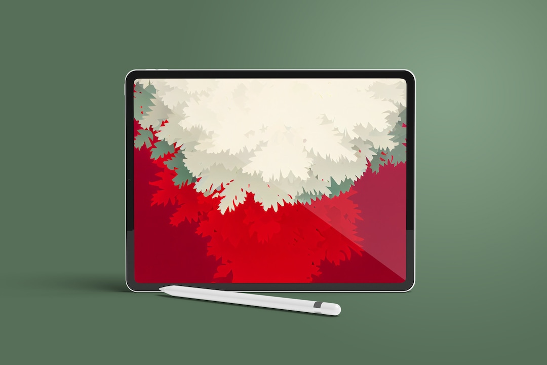 Gradient iPad Wallpaper Background INSTANT DOWNLOAD - Christmas ...