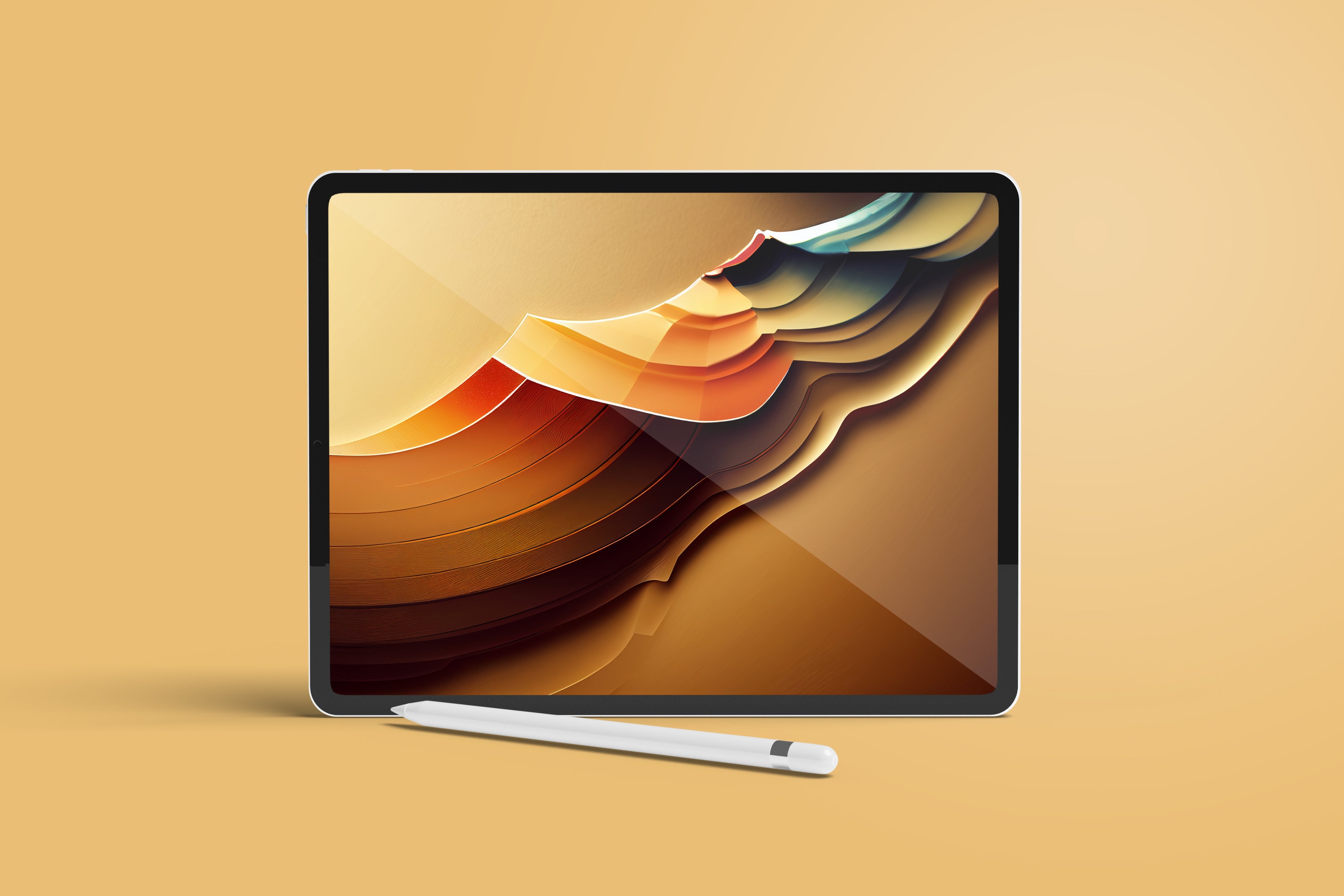 FALL Autumn Halloween Colors Gradient iPad Wallpaper Background INSTANT ...