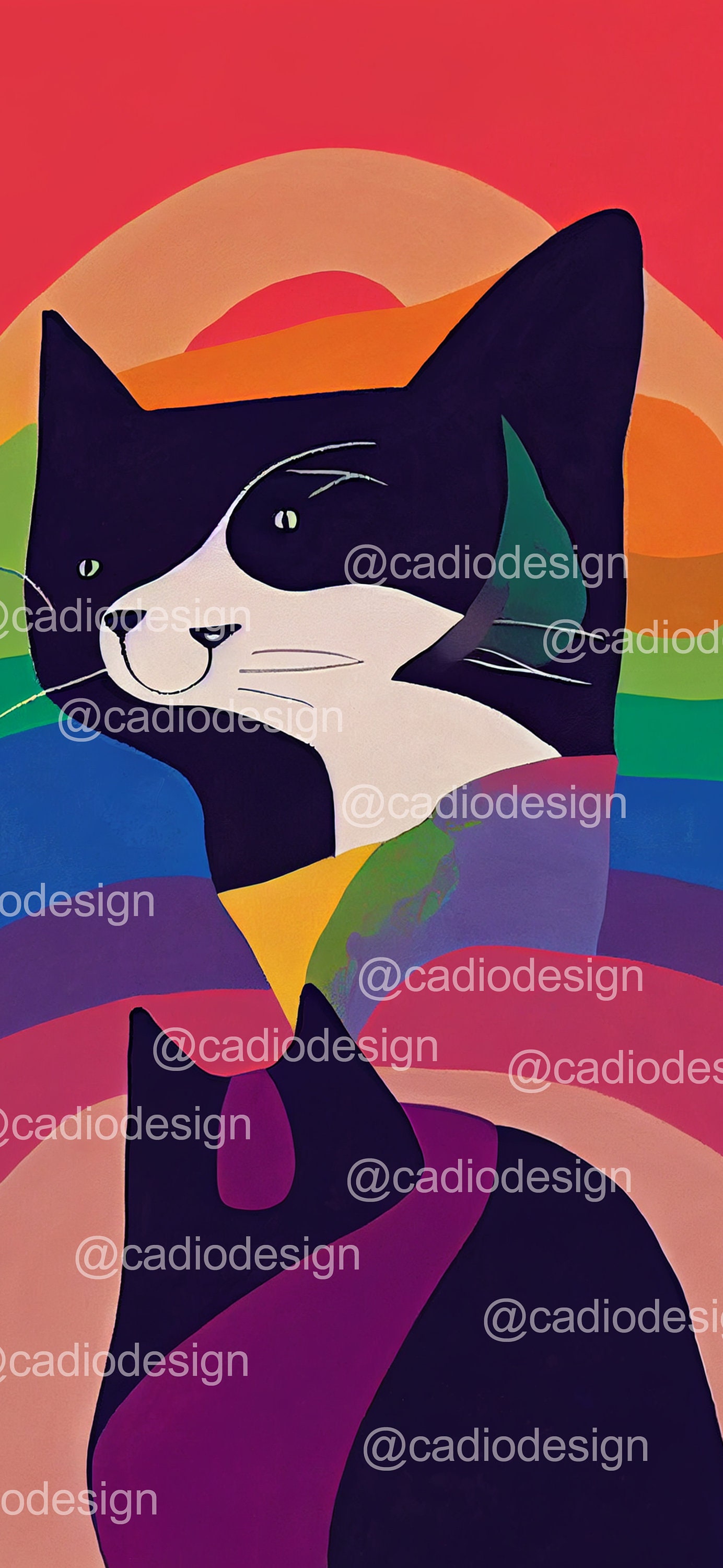 LGBTQIA Cats Mega Pack Iphone/smartphone Wallpapers (x35!!!) - Etsy