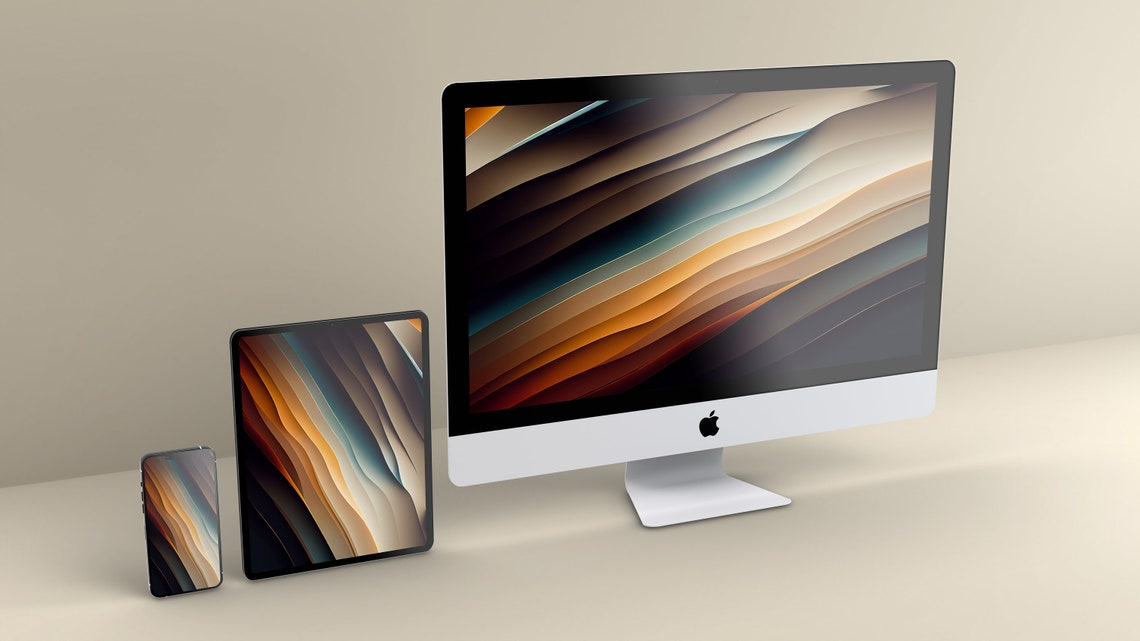 Gradient iPad Wallpaper Background INSTANT DOWNLOAD Gradient, Abstract ...