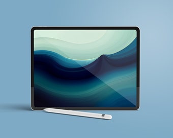 Gradient iPad Wallpaper Background INSTANT DOWNLOAD - Gradient ...