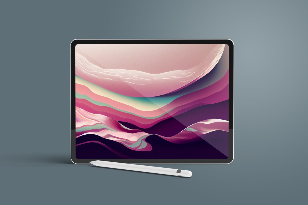 Gradient iPad Wallpaper Background INSTANT DOWNLOAD - Gradient ...