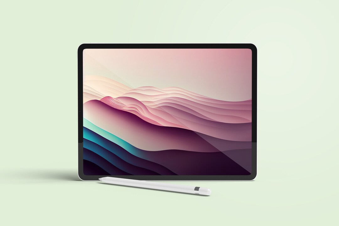 Gradient iPad Wallpaper Background INSTANT DOWNLOAD - Gradient ...