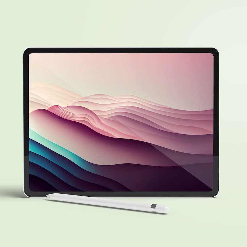 Pink Tablet Wallpaper - Etsy