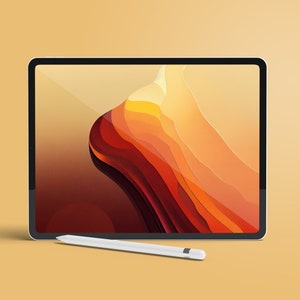 Gradient iPad Wallpaper Background INSTANT DOWNLOAD - Gradient ...