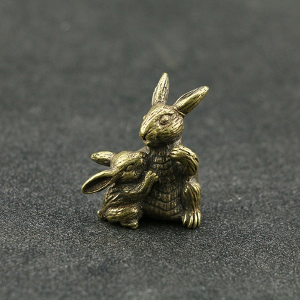 Brass Rabbit - Etsy