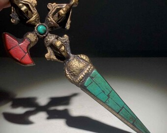 Copper Tibetan Statue - Etsy