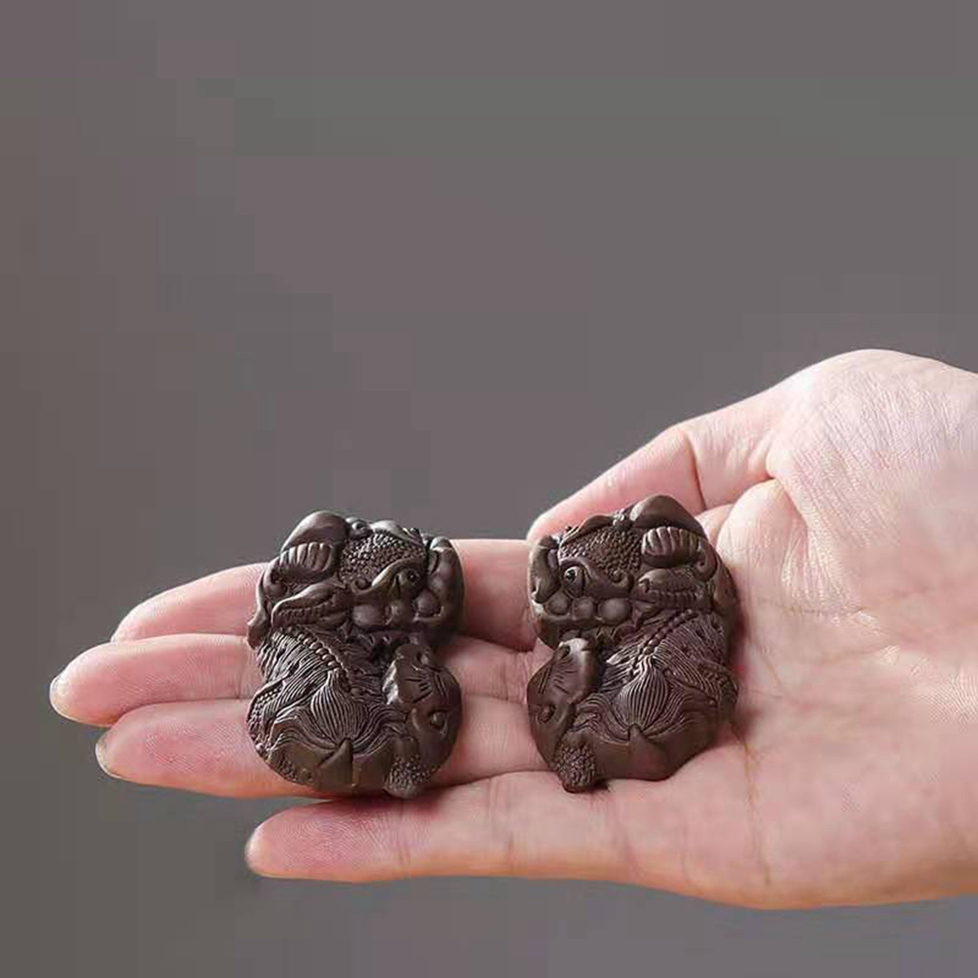 China Yixing Zisha Handmade Tea Pet Mini Pixiu Decoration - Etsy