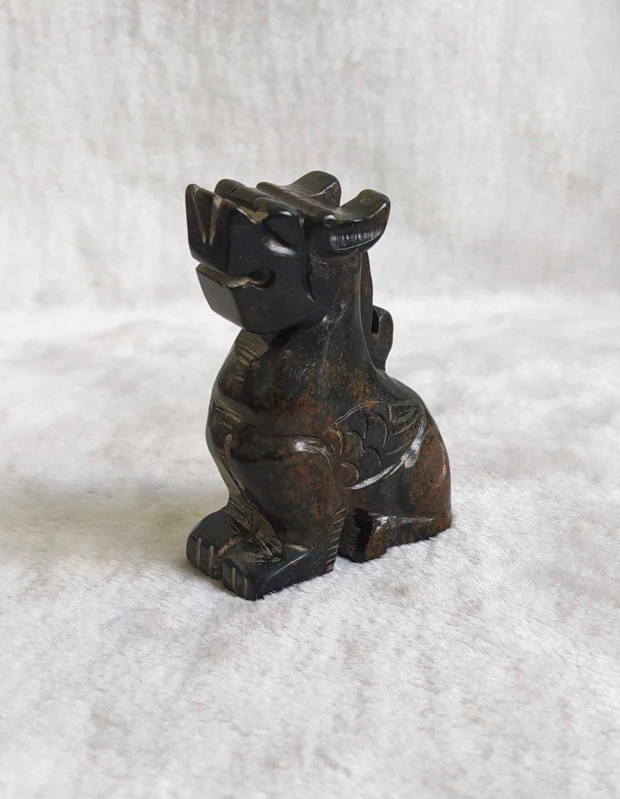 Antique Old Chinese Jade Carved Dragon Figurine E2601 | Etsy