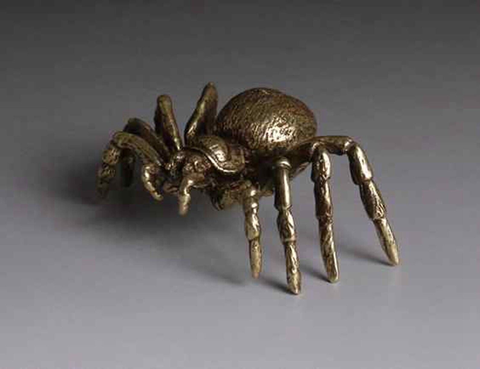 Antique Brass Hand Carved Spider Statue Home Decoration - Etsy