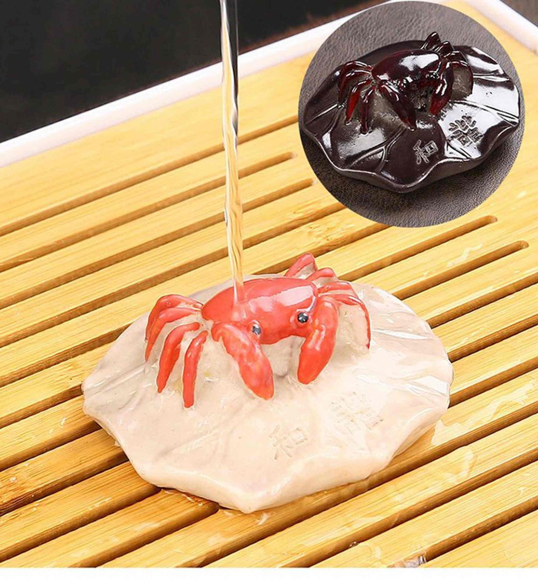 Color-changing Tea Pet Cute Crab Tea Pet Statue Home Office - Etsy