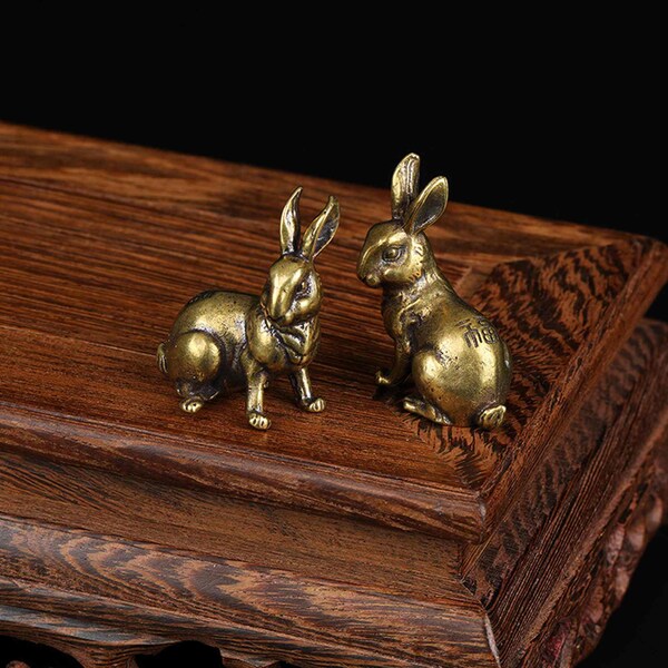 Brass Rabbit - Etsy