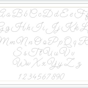 Set of 10+1 Cross Stitch аlphabet and Numbers Pattern Backstitch ...