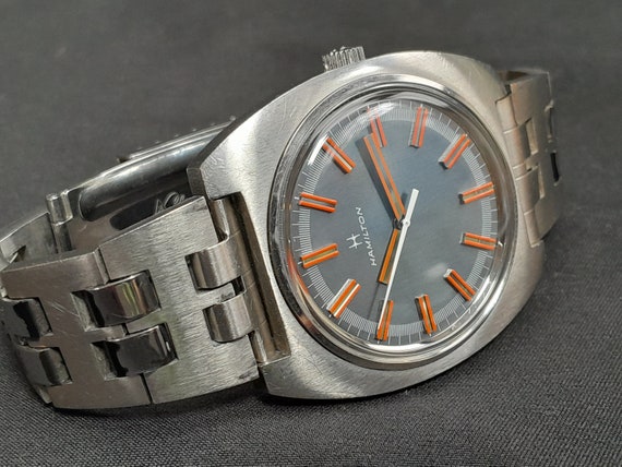 1972 Hamilton SEA CREST IV Vintage Watch - Stainless … - Gem