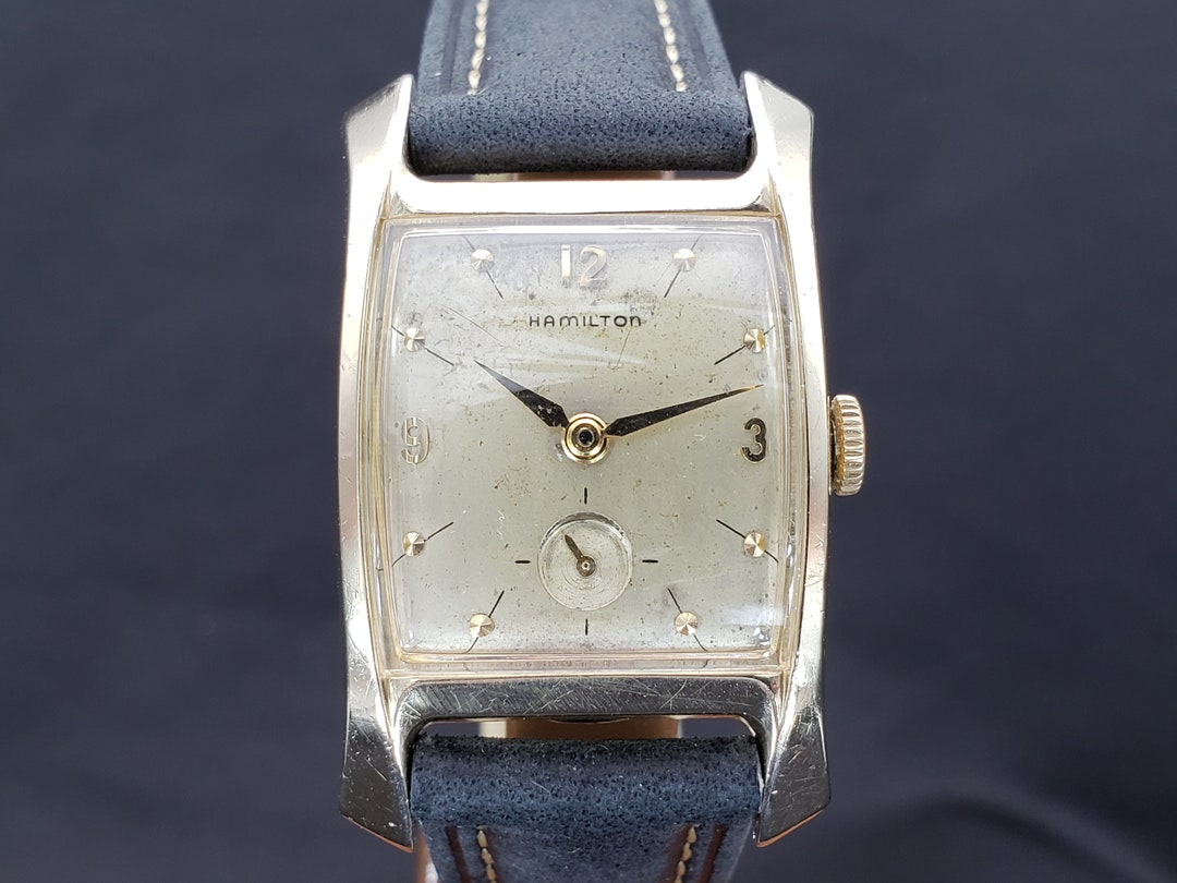 1955 Hamilton BAXTER Vintage Watch - 10k Gold Filled, Manual, Serviced ...