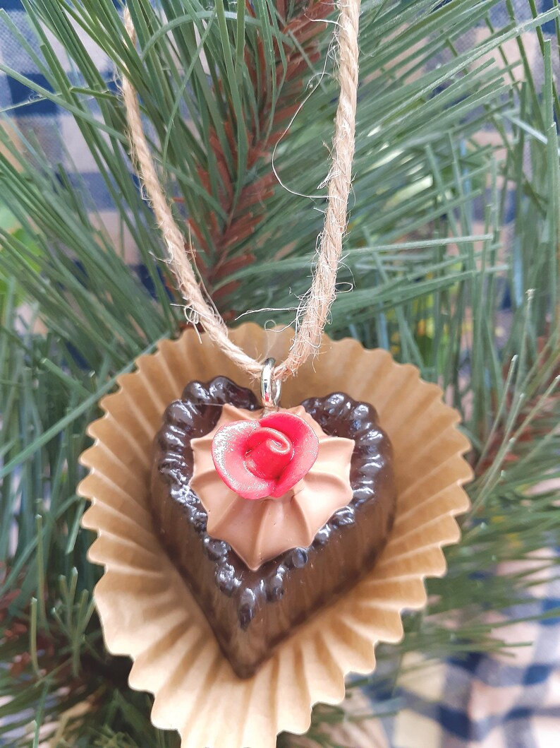 Eight Assorted Fake Chocolate Candy Christmas Tree Ornaments - Etsy