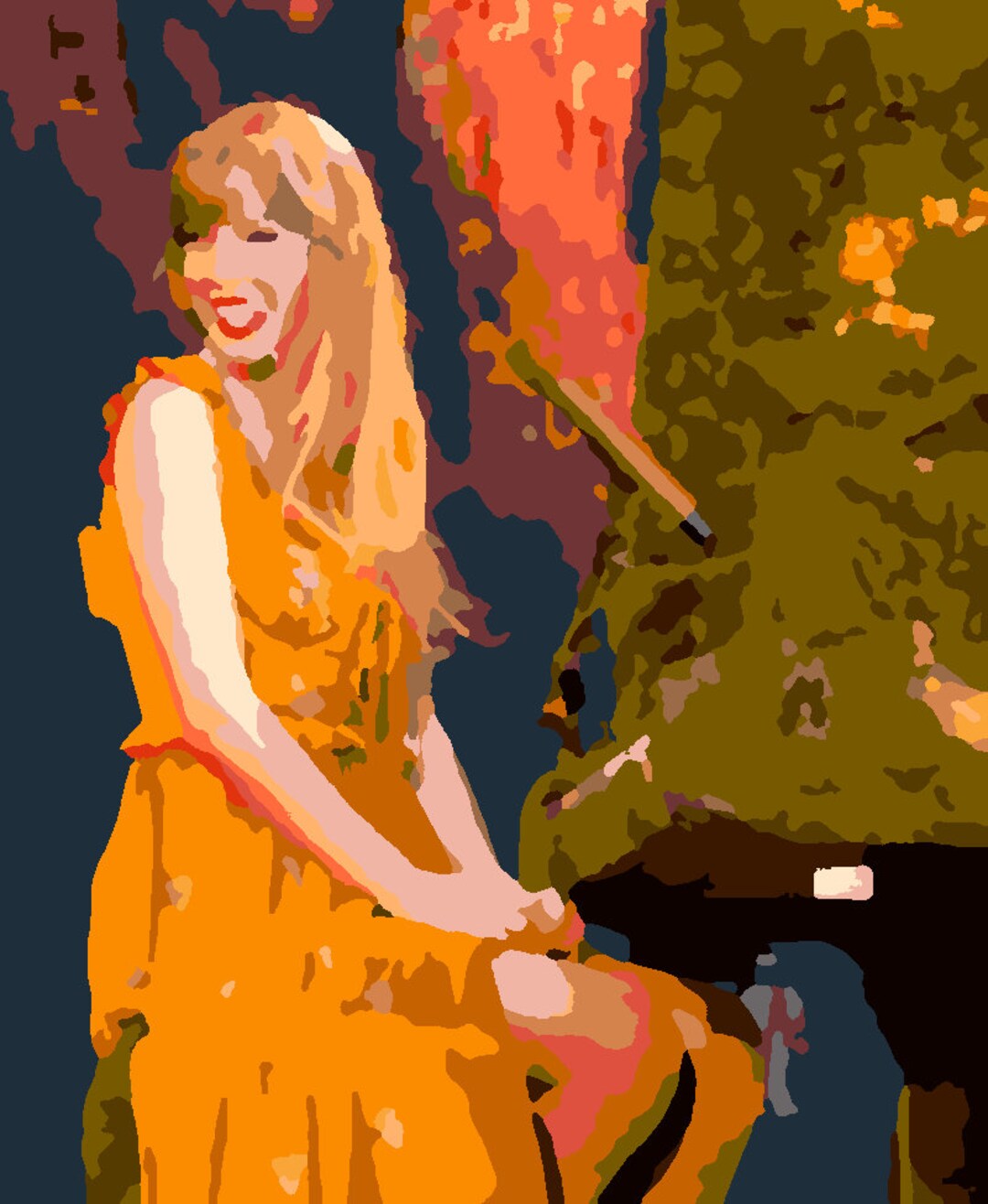 Evermore - Color by Numbers (taylor's Version) - Etsy