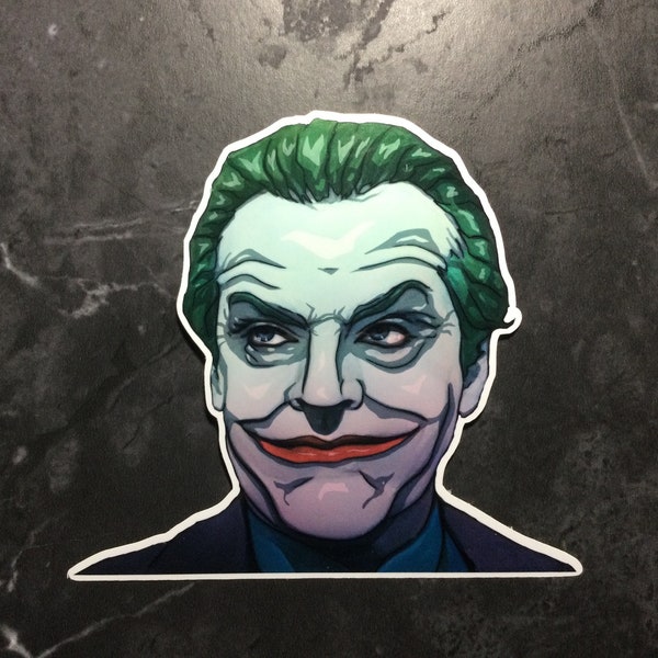 Joker Harley Car Decal - Etsy