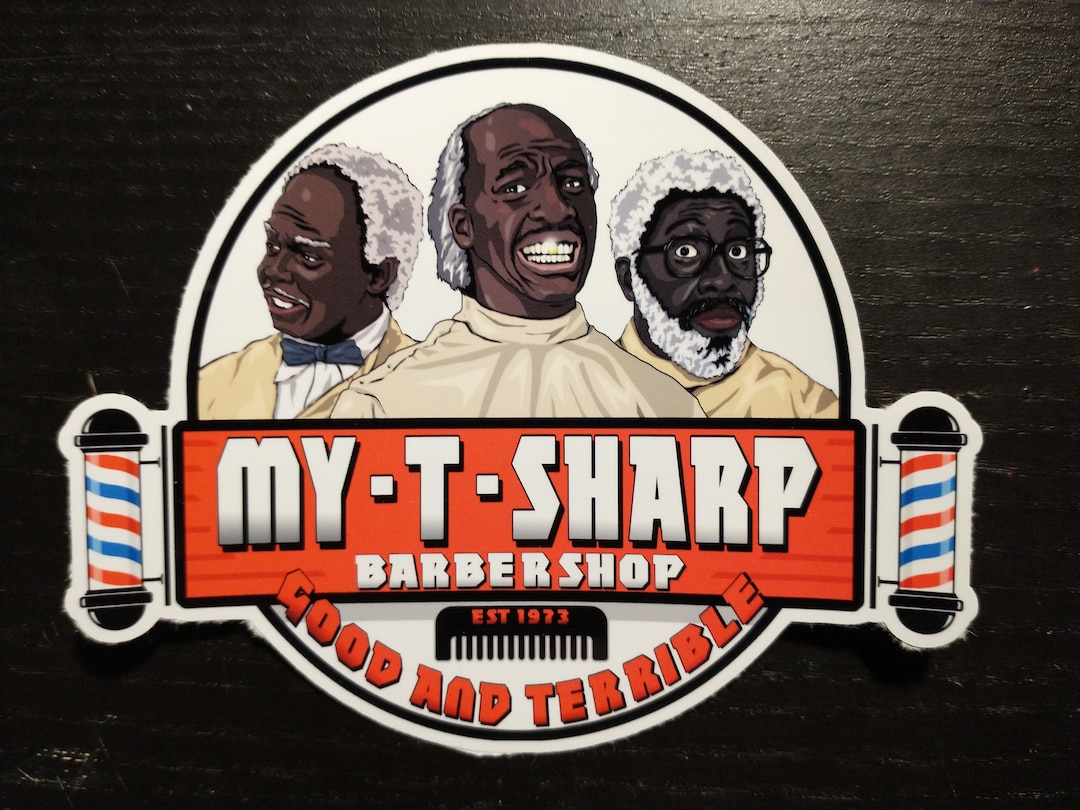 MY-T-SHARP Barbershop - Etsy