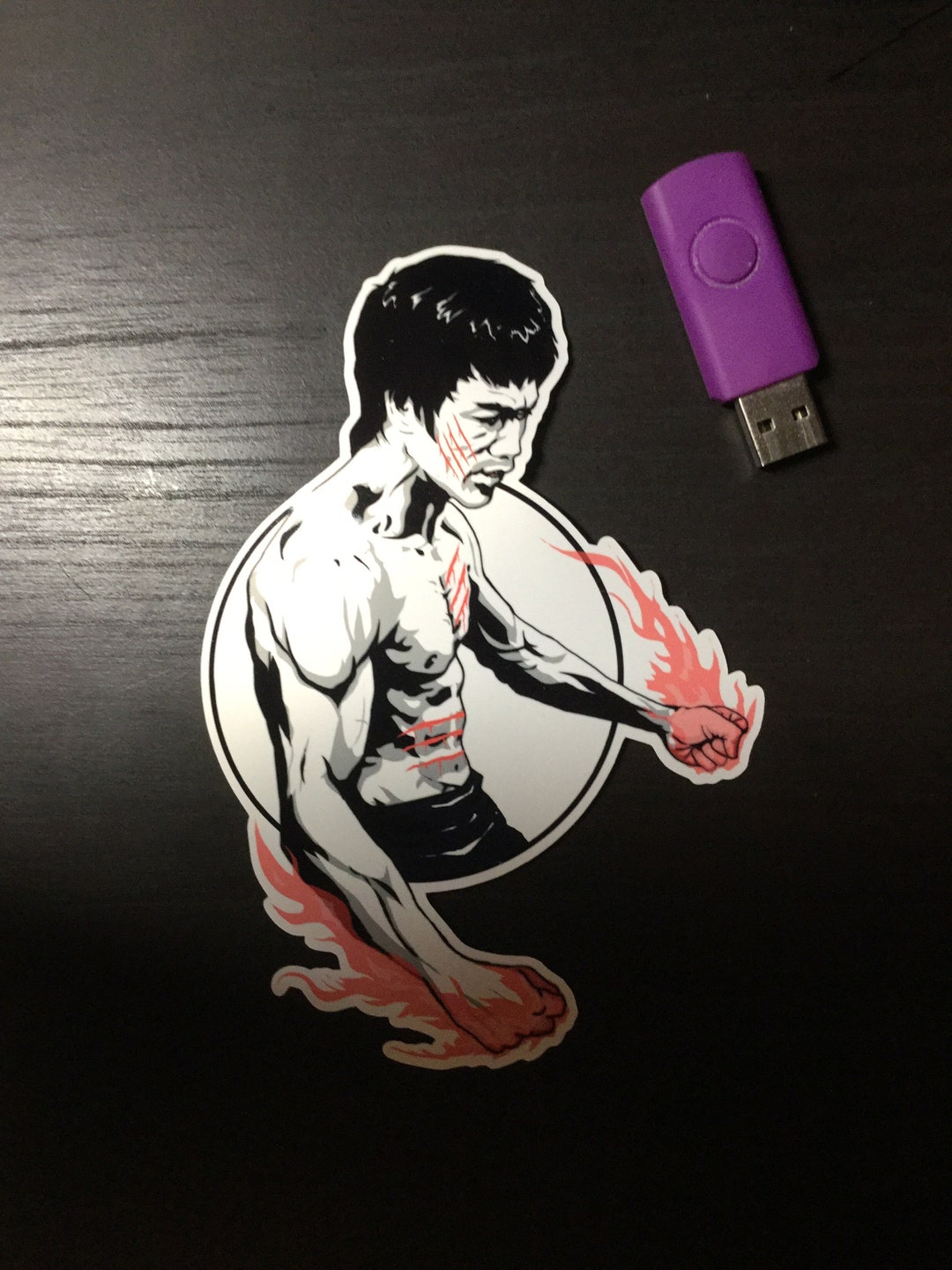 Fist of Fury Sticker - Etsy