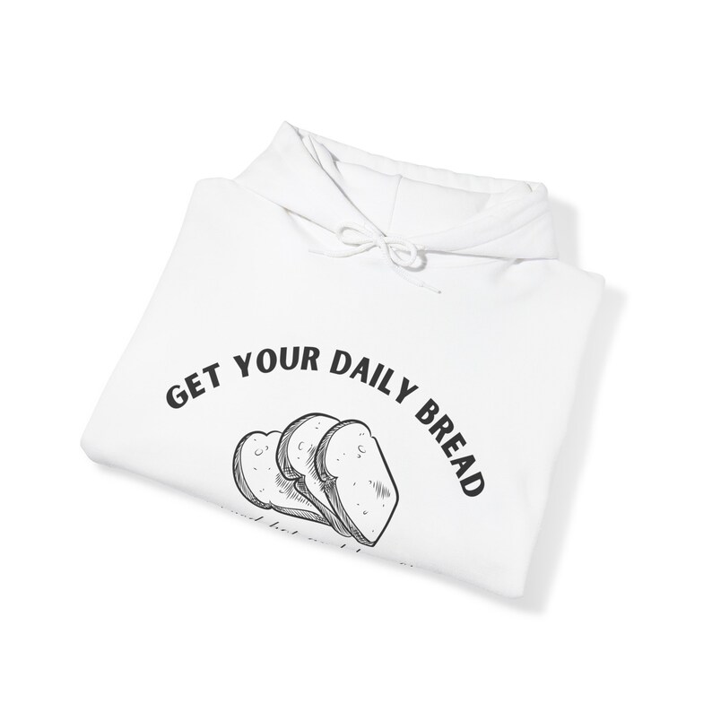 Daily Bread Hoodie, Christian Hoodie Trendy, Jesus Sweatshirt ...