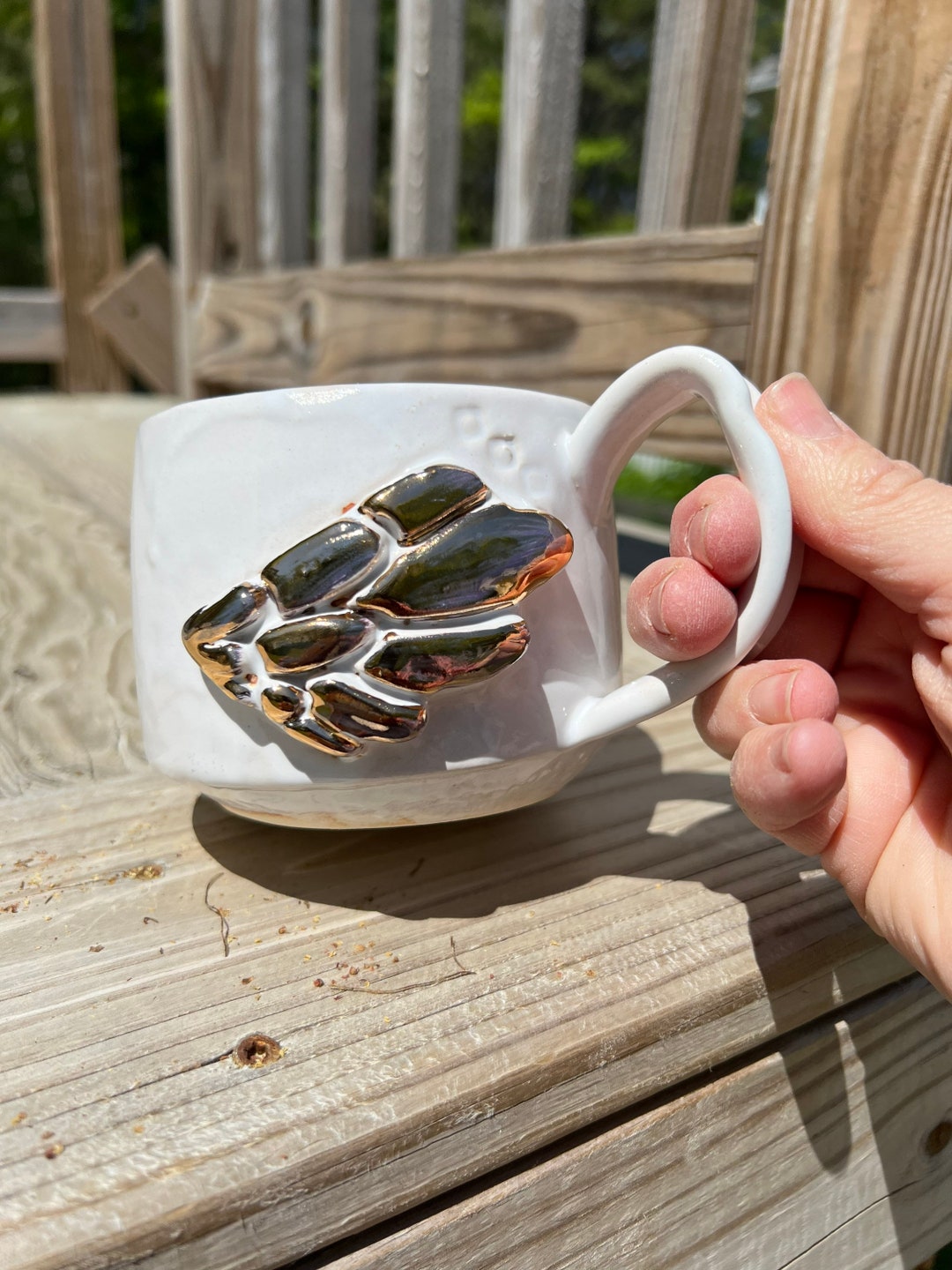 Gold Wing Mug 4 shorty - Etsy