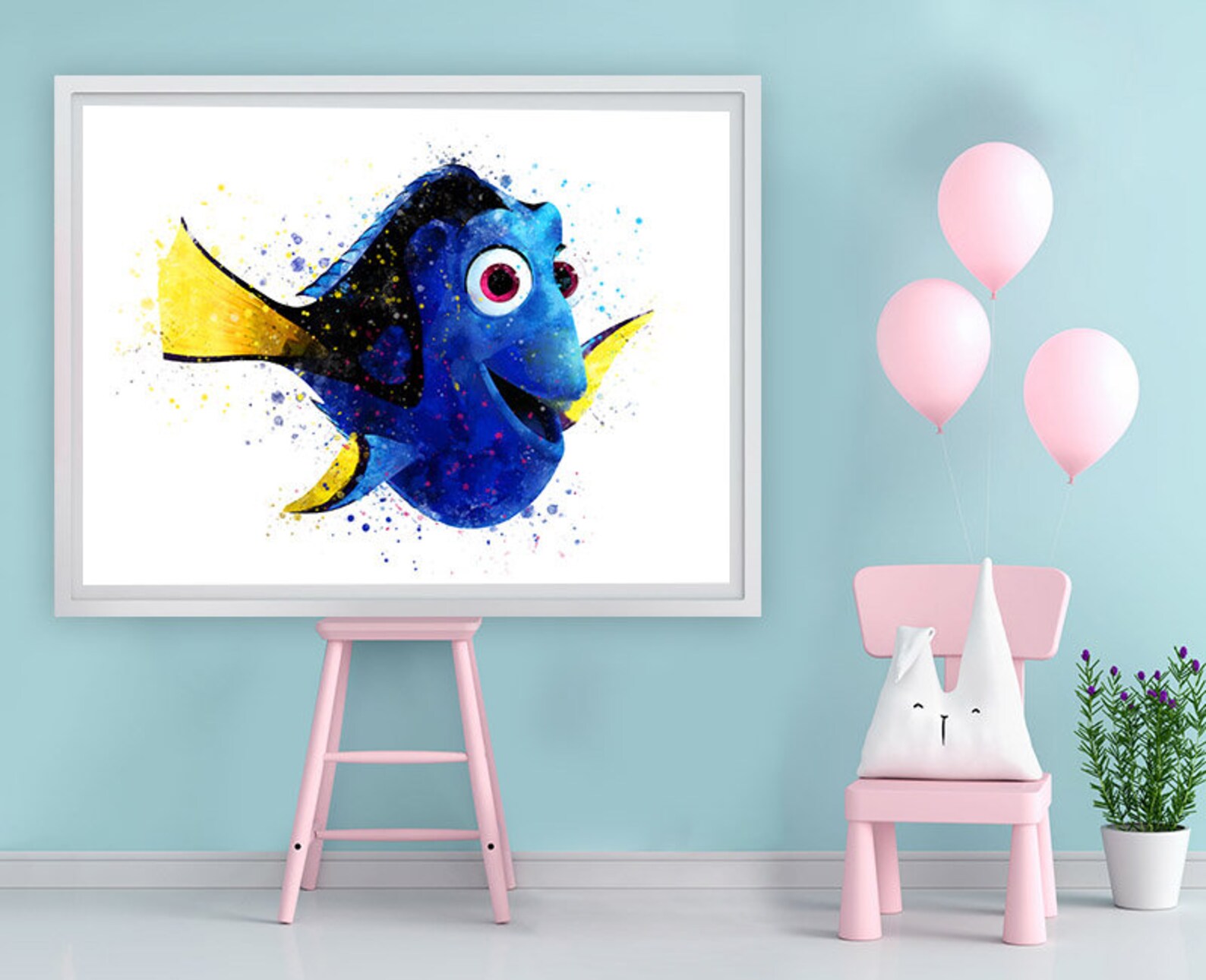 Finding dory dory poster Disney Prints Finding dory Art | Etsy