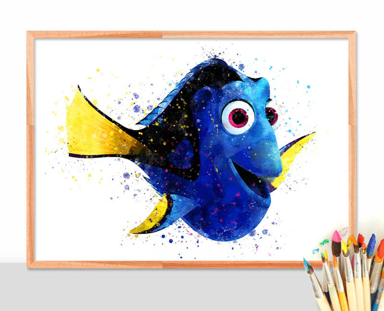 Finding dory dory poster Disney Prints Finding dory Art | Etsy
