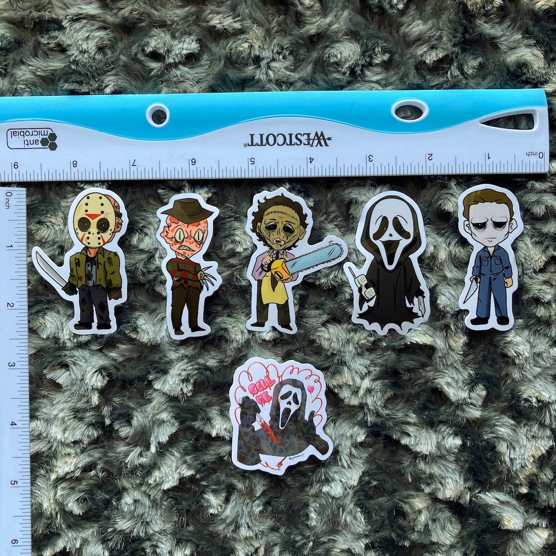 Horror Slasher Icons 1 Stickers - Etsy
