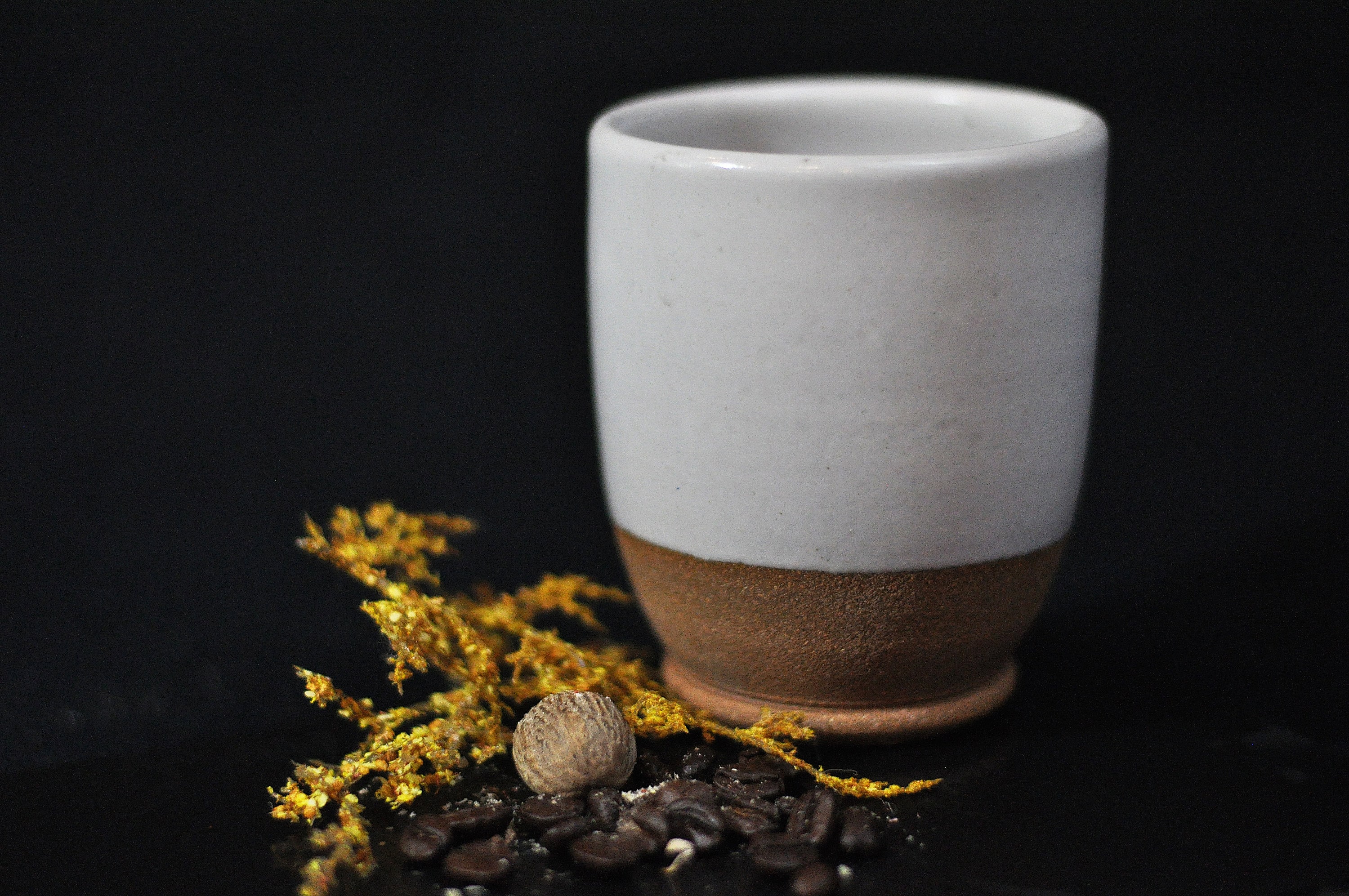 Round Tumbler Ceramic Cup Ceramic Tumbler Rounded Cup - Etsy