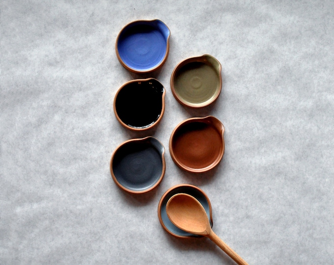 Spoonrest Mermaid Tail Spoon Rest Handmade Ceramic Pottery - Etsy