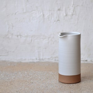 Pitcher | Farmhouse Pitcher | Ceramic Pitcher | Modern Carafe ...