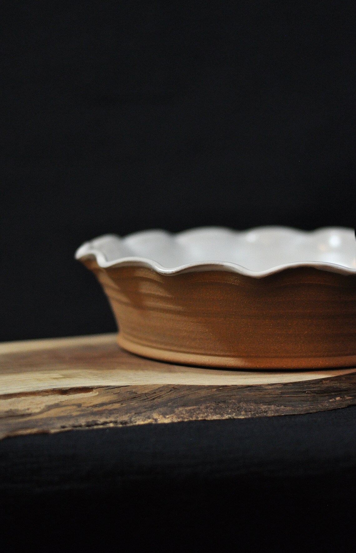 Ceramic Pie Plate Modern Rustic Bakeware / Stoneware - Etsy