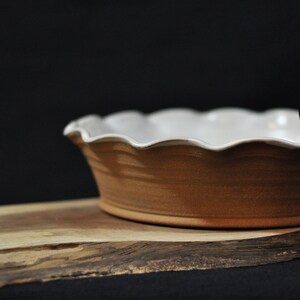 Ceramic Pie Plate | Modern Rustic Bakeware / Stoneware | Farmhouse ...