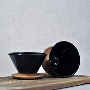 Ceramic Coffee Pour-over | Modern Rustic Stoneware | Coffee Pour Over ...