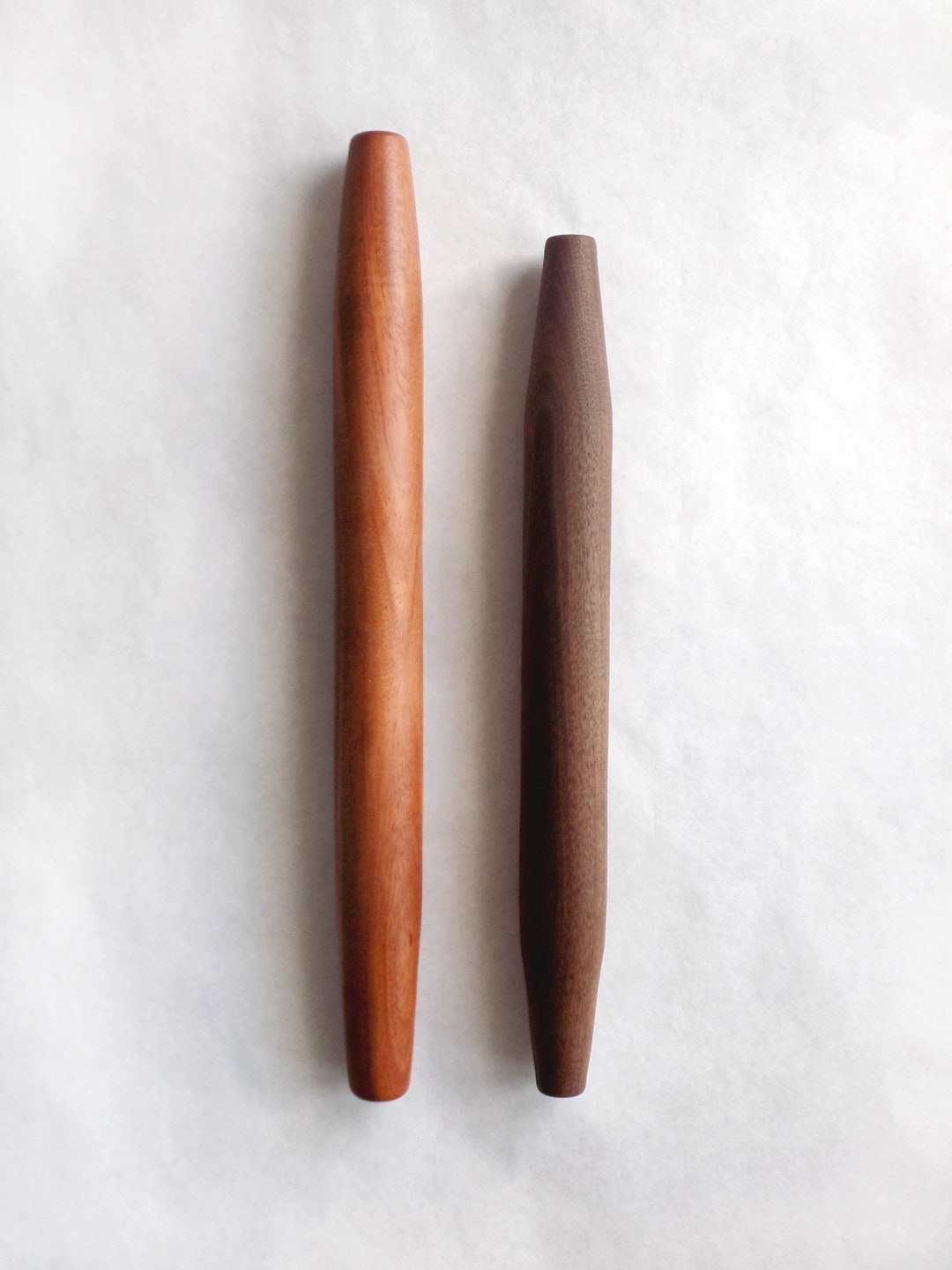 Modern Rustic Wood Rolling Pin - Etsy