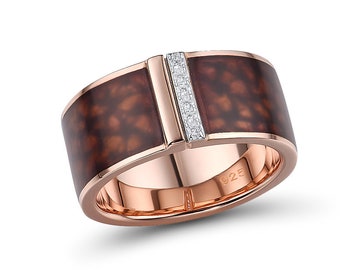 Brown Zircon Ring - Etsy