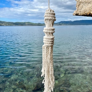 Set of 2 Macrame 3D Fiber Art PDF Patterns, Ocean Theme Decor, Macrame ...
