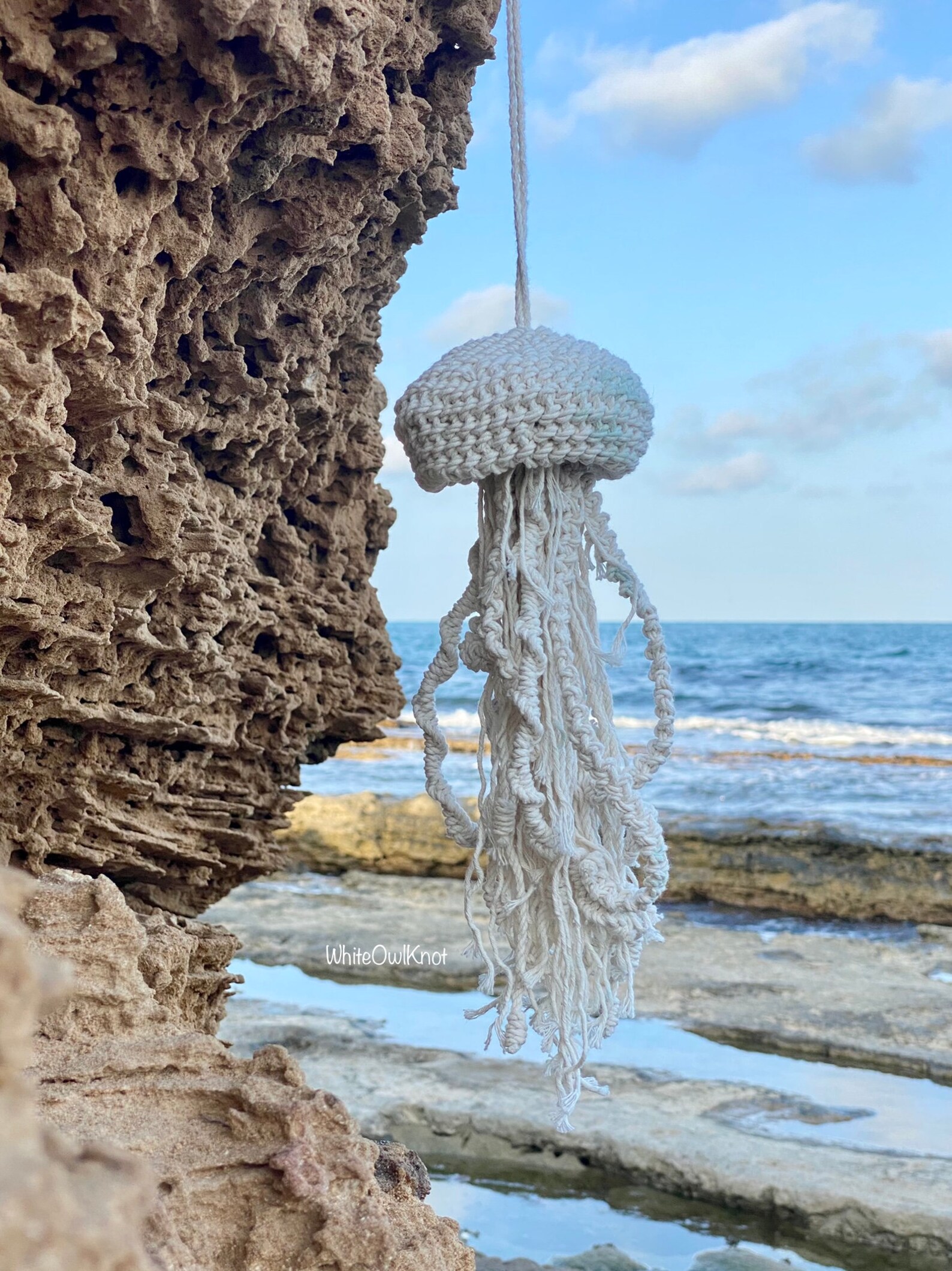 DIY Pattern Macrame Jellyfish Macrame PDF Pattern Step by | Etsy