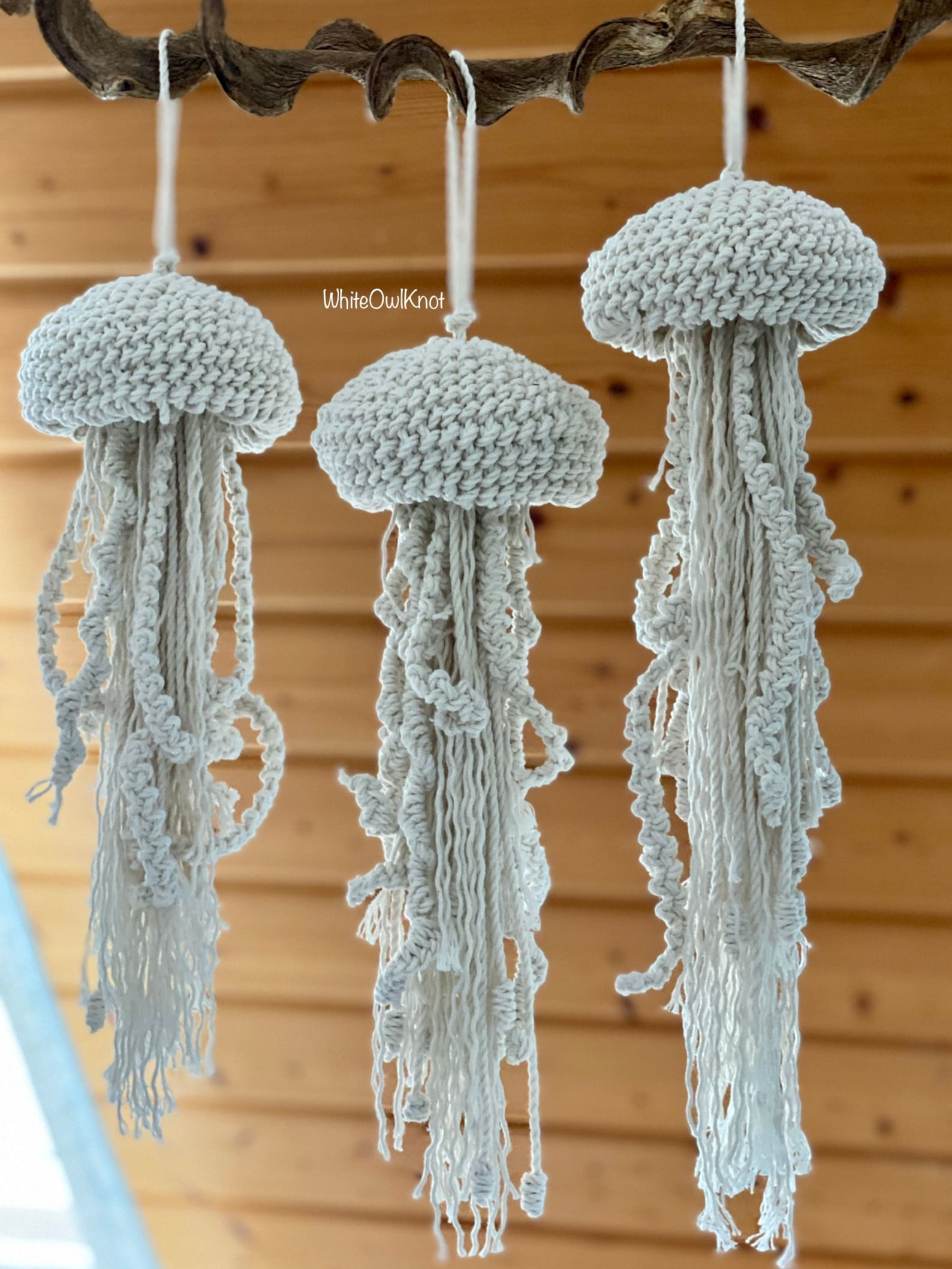 DIY Pattern Macrame Jellyfish, Macrame PDF Pattern, Step by Step ...