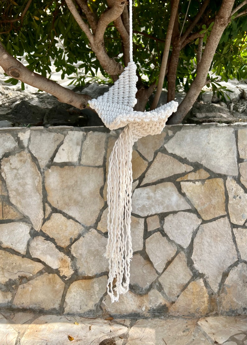 Macrame 3D Art ocean Spirit PDF Pattern Ocean - Etsy