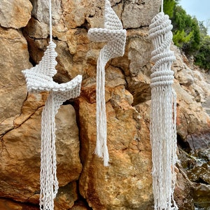 Macrame 3D Art "ocean Spirit" PDF Pattern, Ocean Theme Decor, Coastal ...
