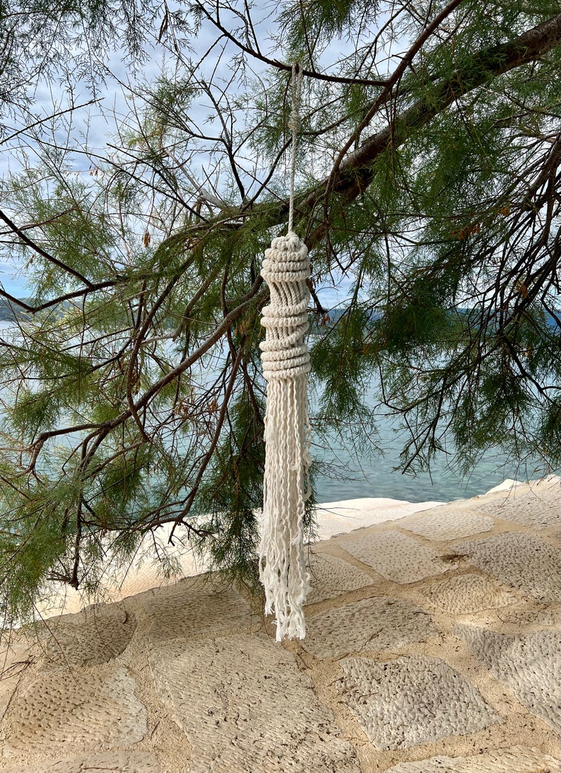 Macrame Jellyfish PDF Pattern, Ocean Creatures Art, 3D Fiber Art ...